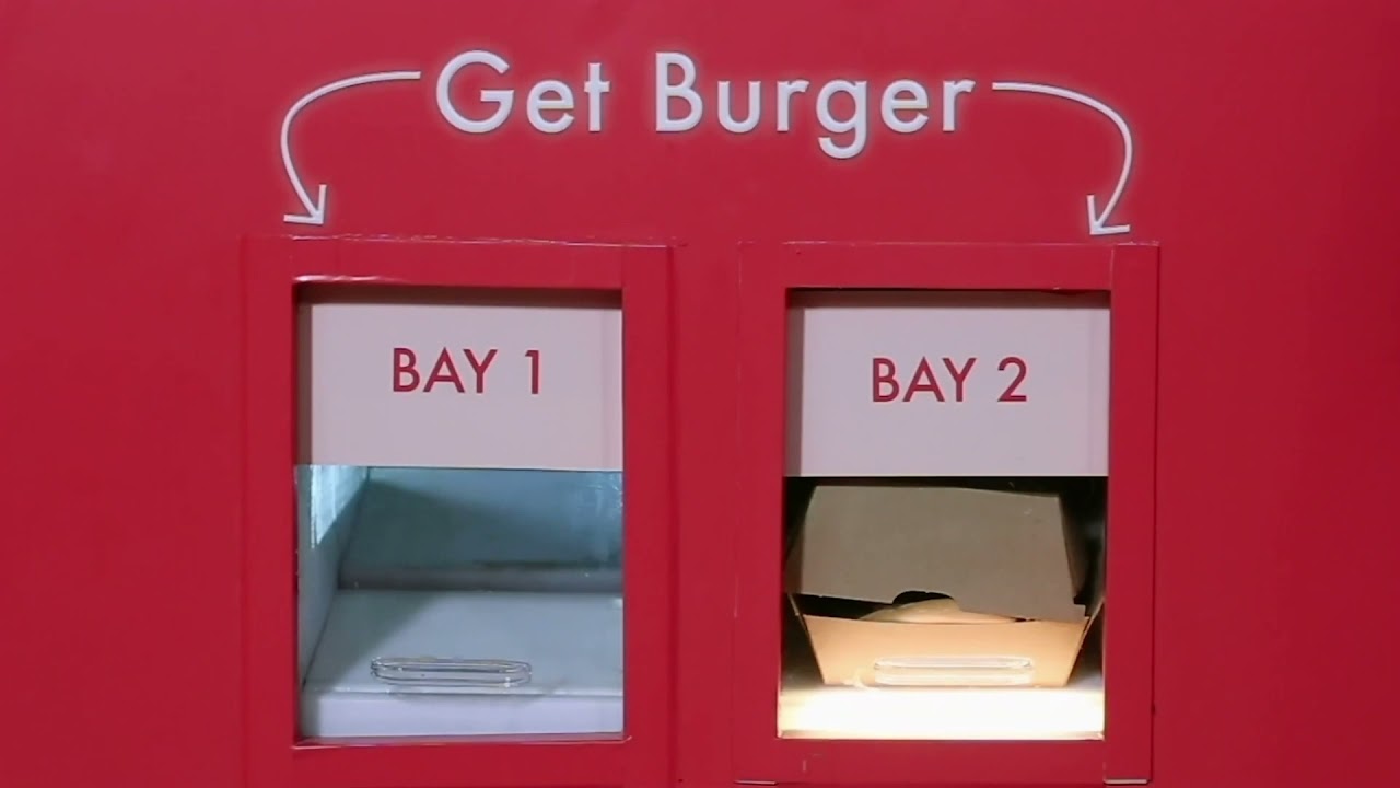 Vending Machine Burger Pertama di Dunia Telah Beroperasi! - Bake.co.id